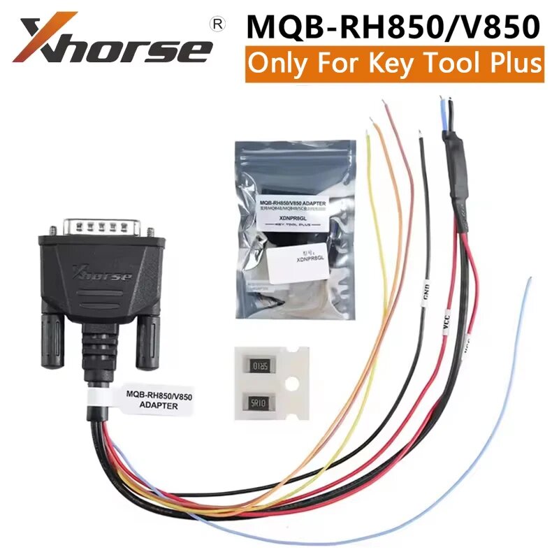 Xhorse VVDI XDNPR8GL MQB-RH850/V850 Кабель-адаптер для Xhorse Key Tool Plus Программатор Для VW 4th IMMO Калибровка кластера