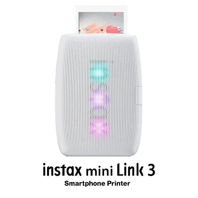 FUJIFILM Instax Mini Link 2 фотопринтер Link 3 White