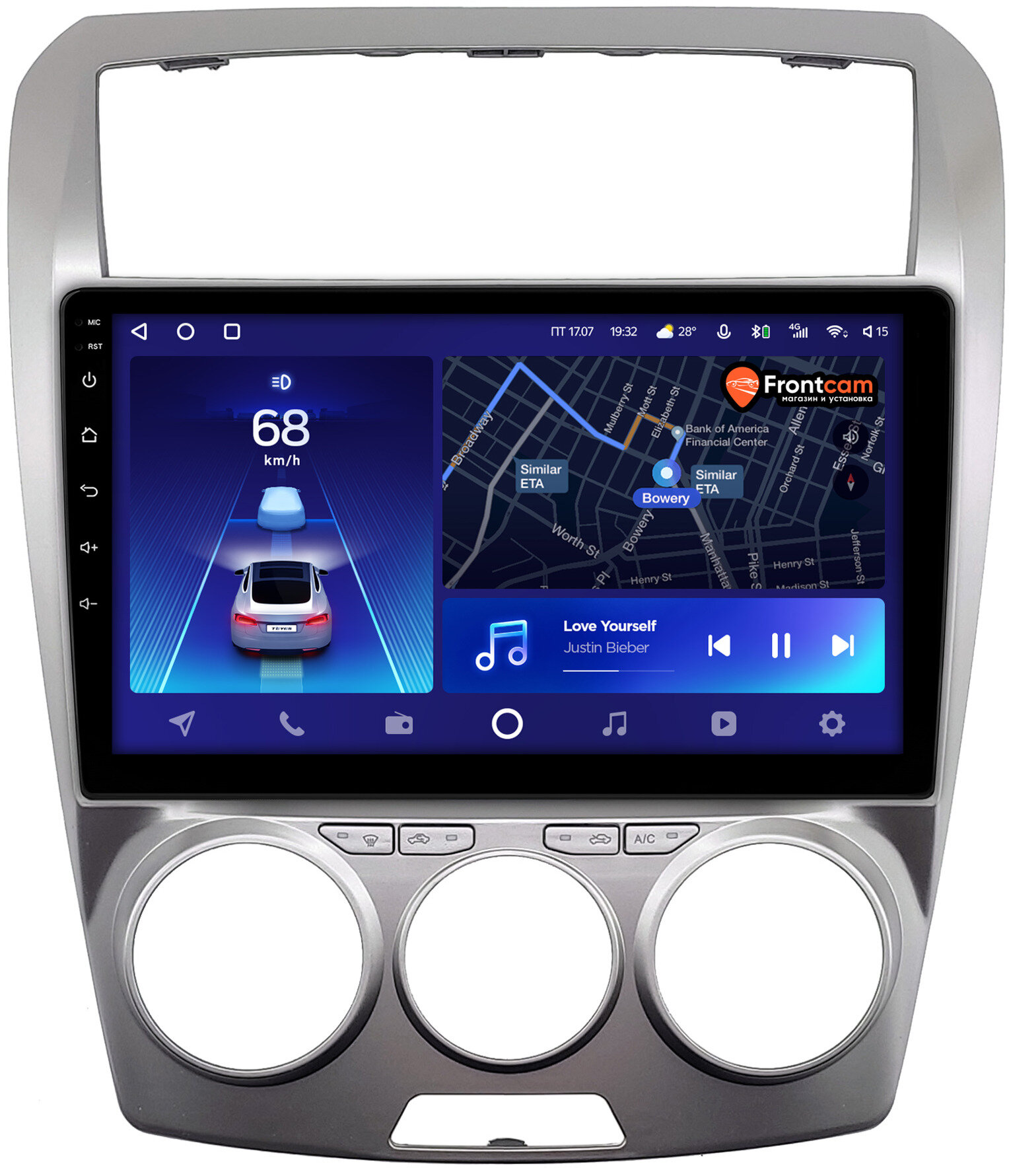 Штатная магнитола Teyes CC2 PLUS 4/32 10" RM-10-902 Faw Besturn B50 2009-2016 Android 10 (4G-SIM, DSP, QLed)