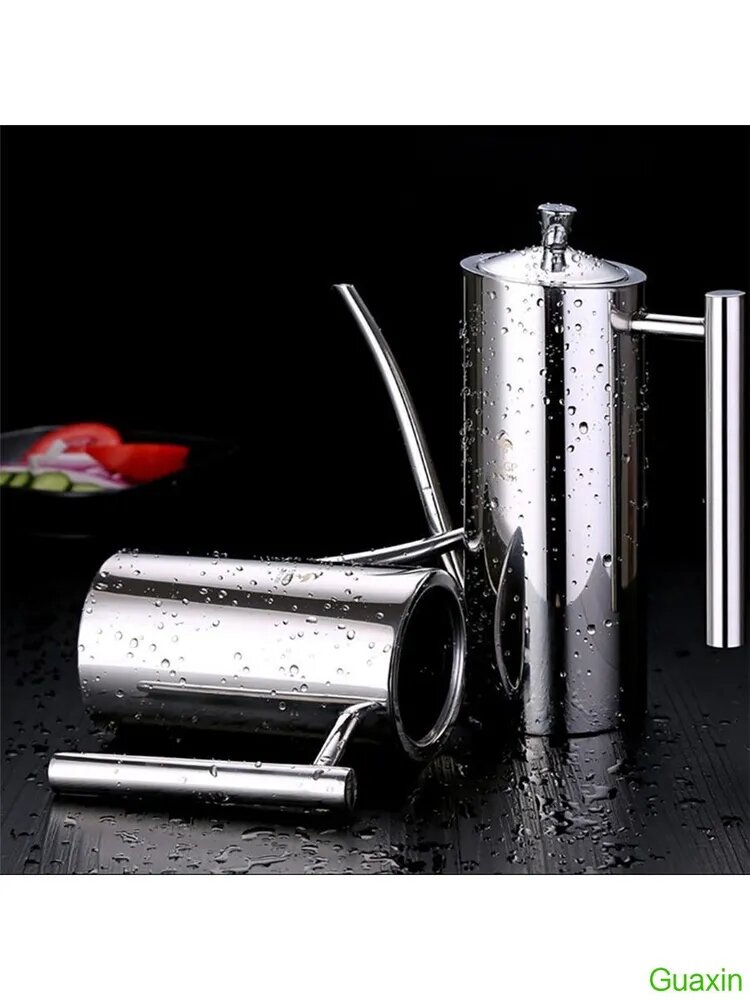 Кувшин для масла 0.7 л из нержавеющей стали, герметичный, для кухни, цвет A700ML