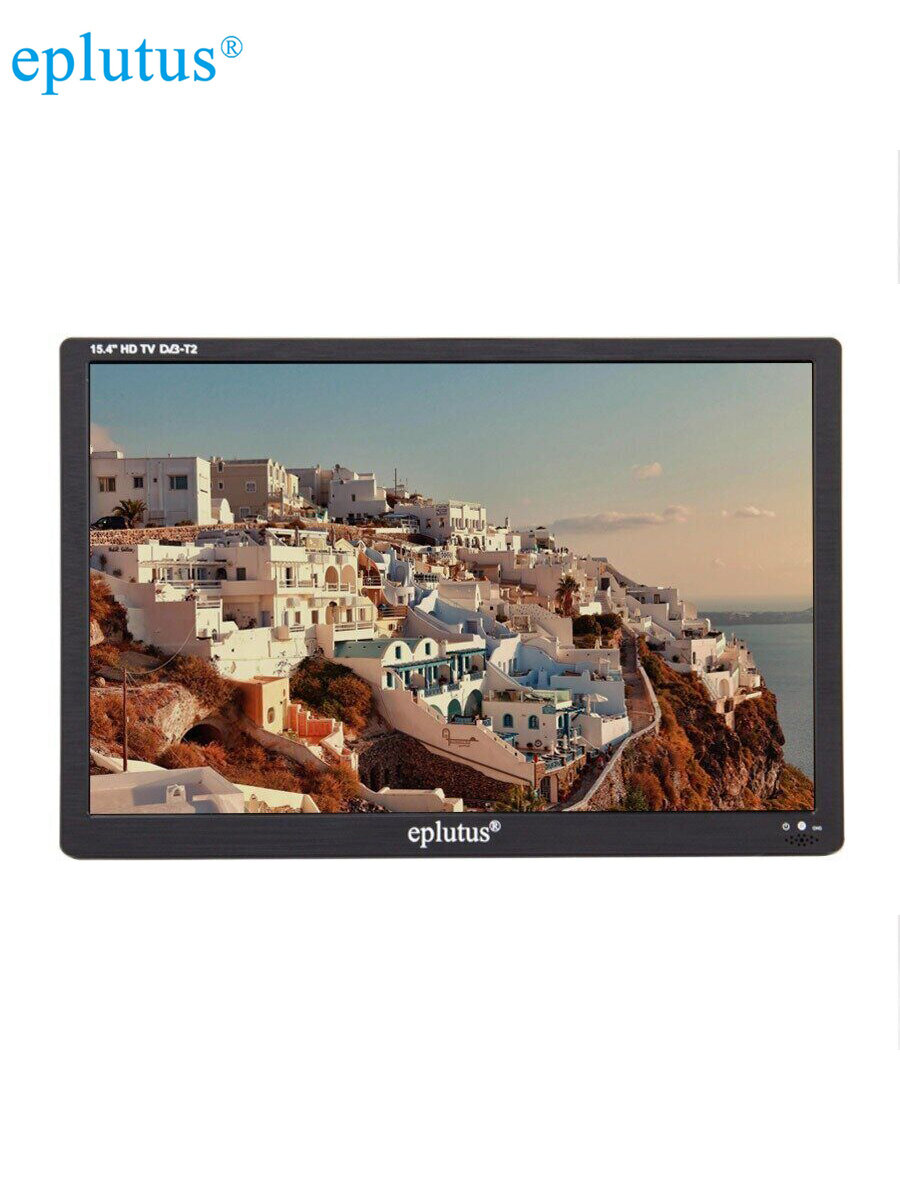 Портативный телевизор с цифровым тюнером DVB-T2/C 15.4" Eplutus EP-159Т/ HDMI / HD / USB / 3500мАч