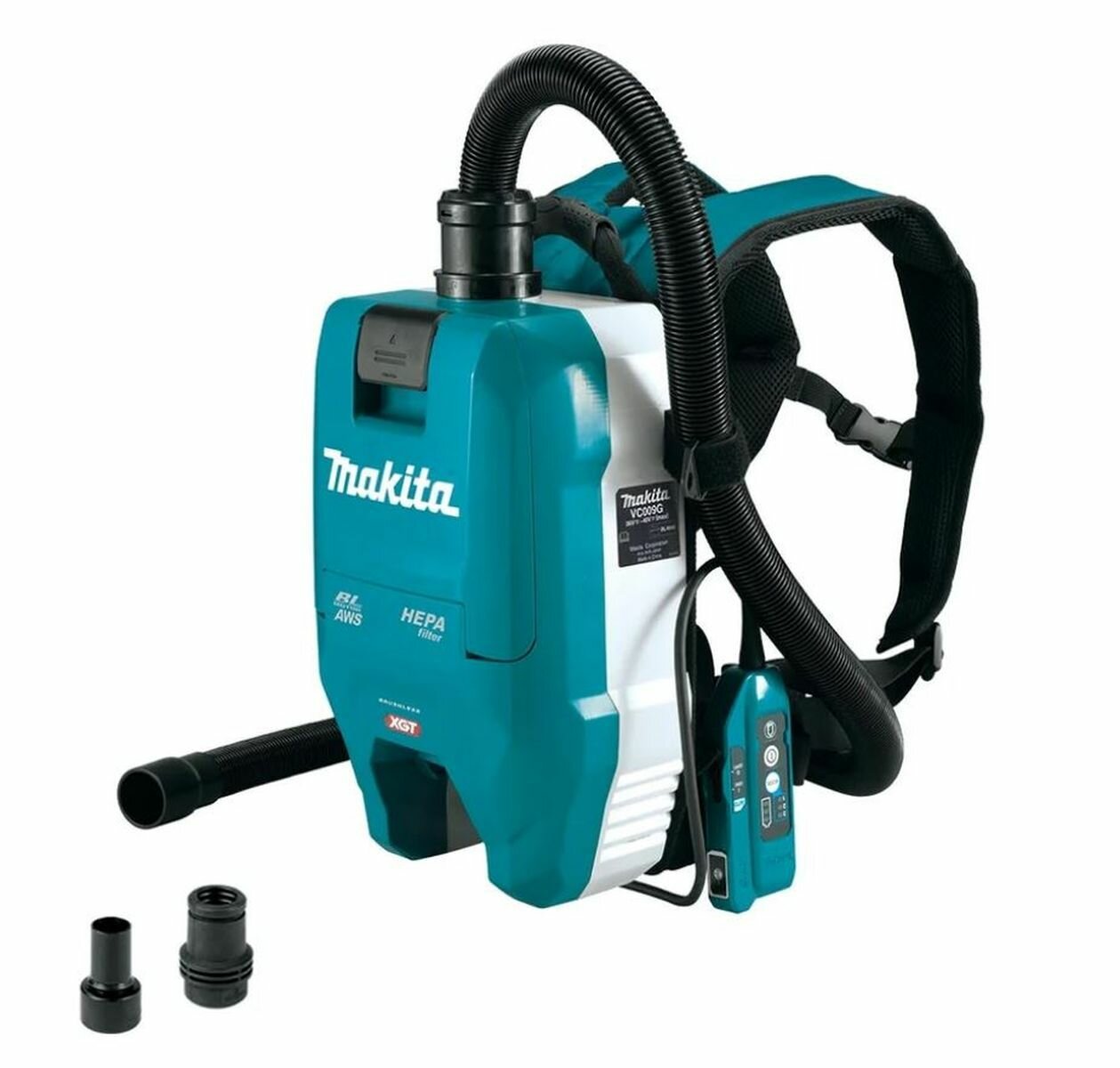 Пылесос Makita VC009GZ01 ранцевый 40В XGT 2л. 180Мбар (без АКБ и З/У)