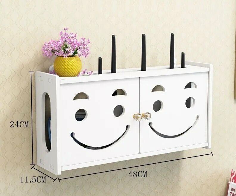 Полка Настенная Прямая, 48х115х240 см, 1 шт.