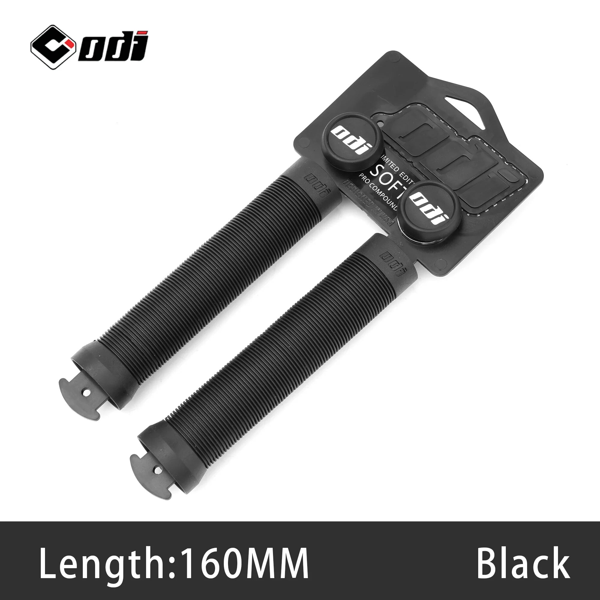 Ручки для руля ODI Soft TW160 Black, 160 мм