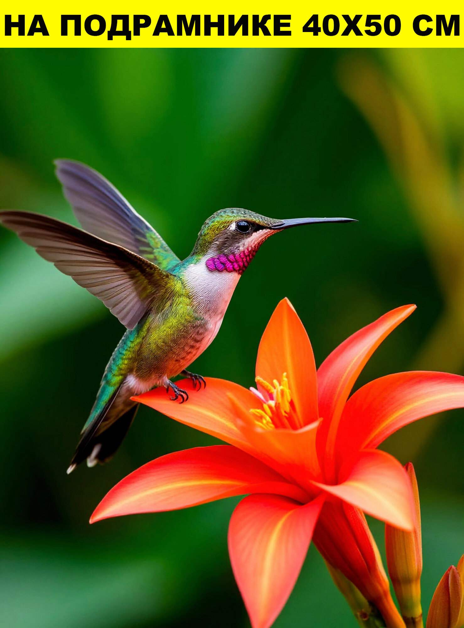 Постер на подрамнике 40х50 постеры большие на стену на подрамнике 40х50 природа пейзаж птица цветы интерьер