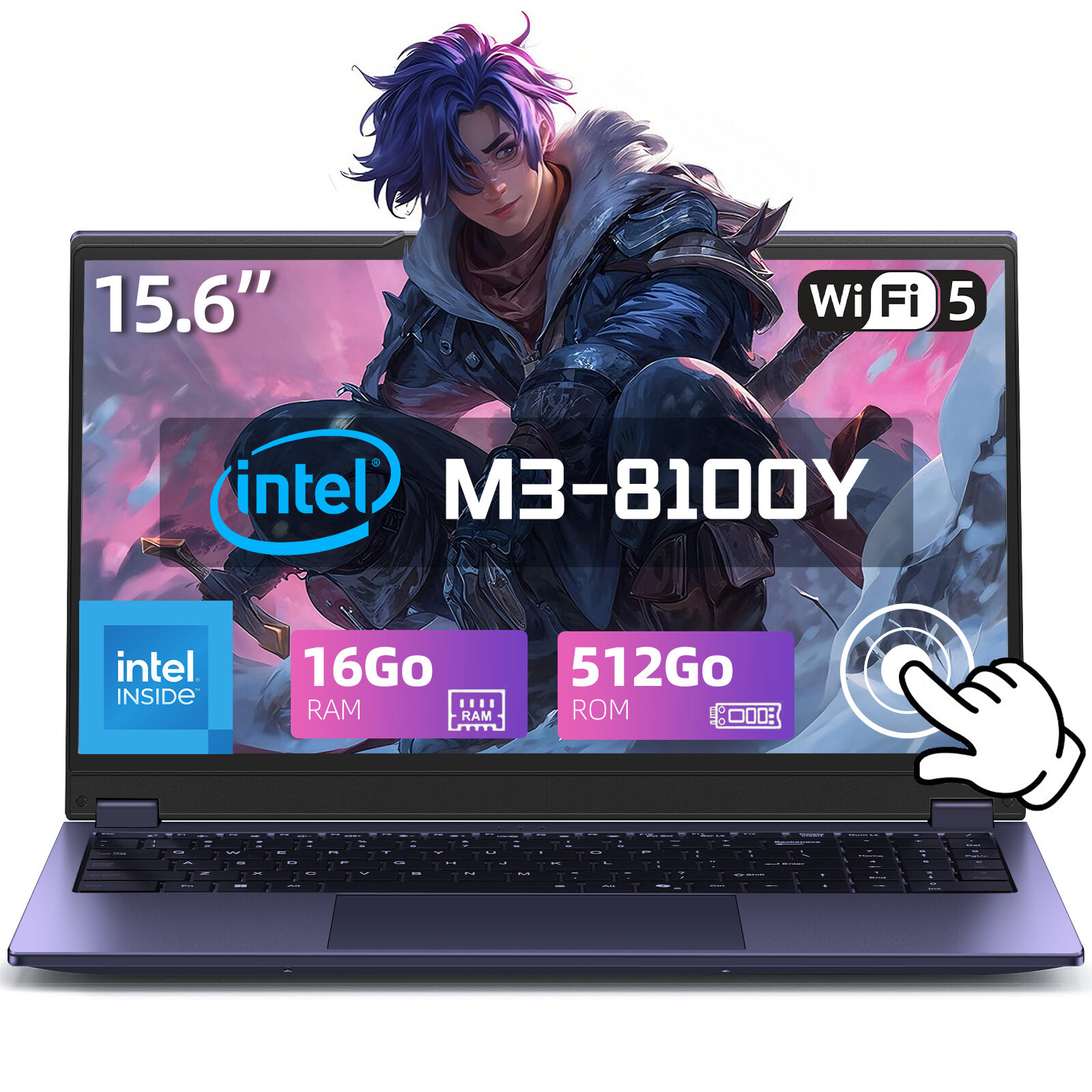 2в1 ноутбук для работы и учебы , Intel core M3, SSD 512ГБ, 16ГБ RAM, Windows 11