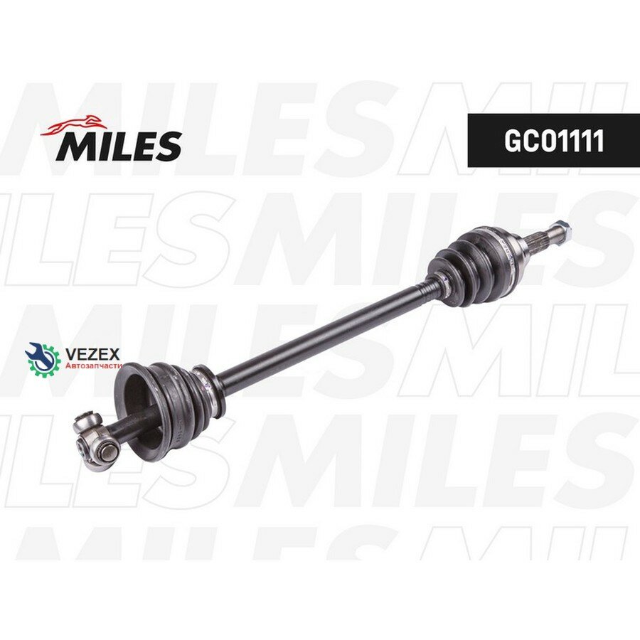 MILES GC01111 Привод в сборе левый RENAULT LOGAN MCV/LADA LARGUS (GKN 304511) GC01111