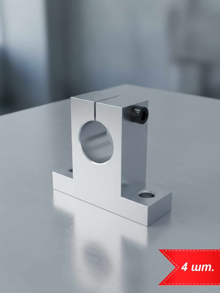 Держатель вала 20 мм SK20 из дюралюминиевого сплава (4 шт.)