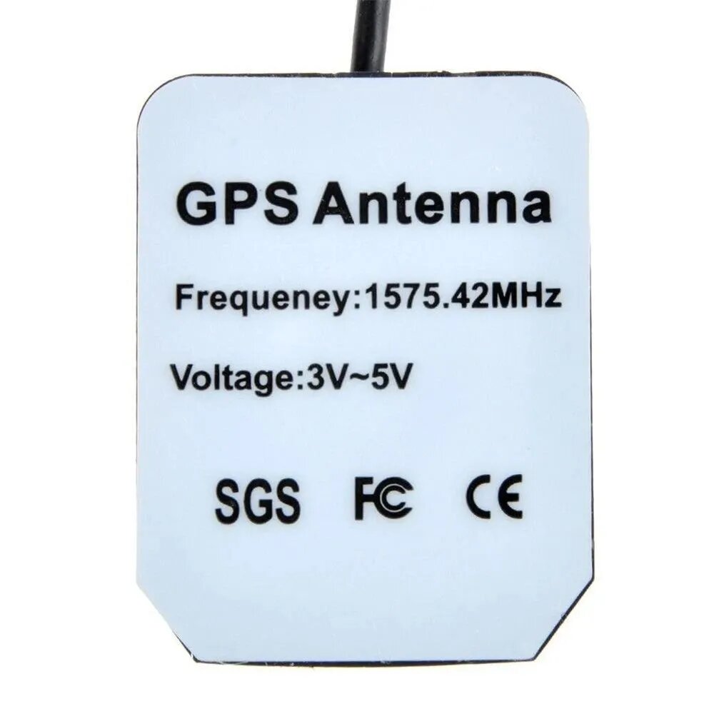 GPS антенна автомобильный, пластик, черный, 1575.42MHz, 3V-5V — фото 1