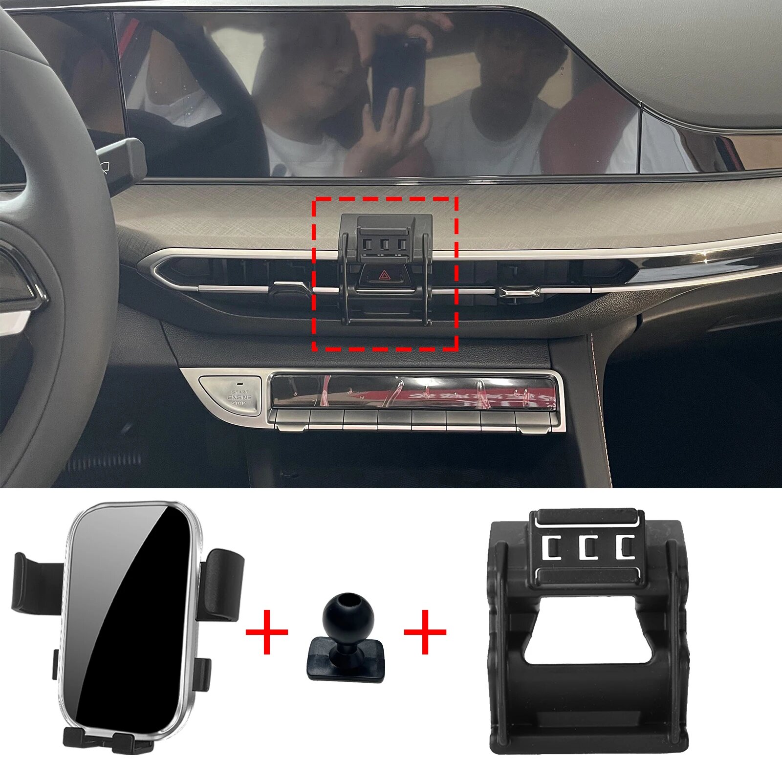 Для Changan Eado Plus 2025-2020 GPS-кронштейн, аксессуары, автомобильный держатель для мобильного телефона, навигационная подставка, авто