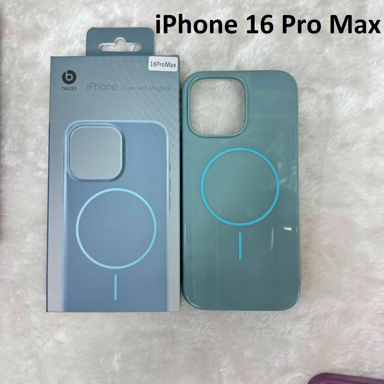 Чехол по мотивам Beats на iPhone 16 Pro Max, с MagSafe