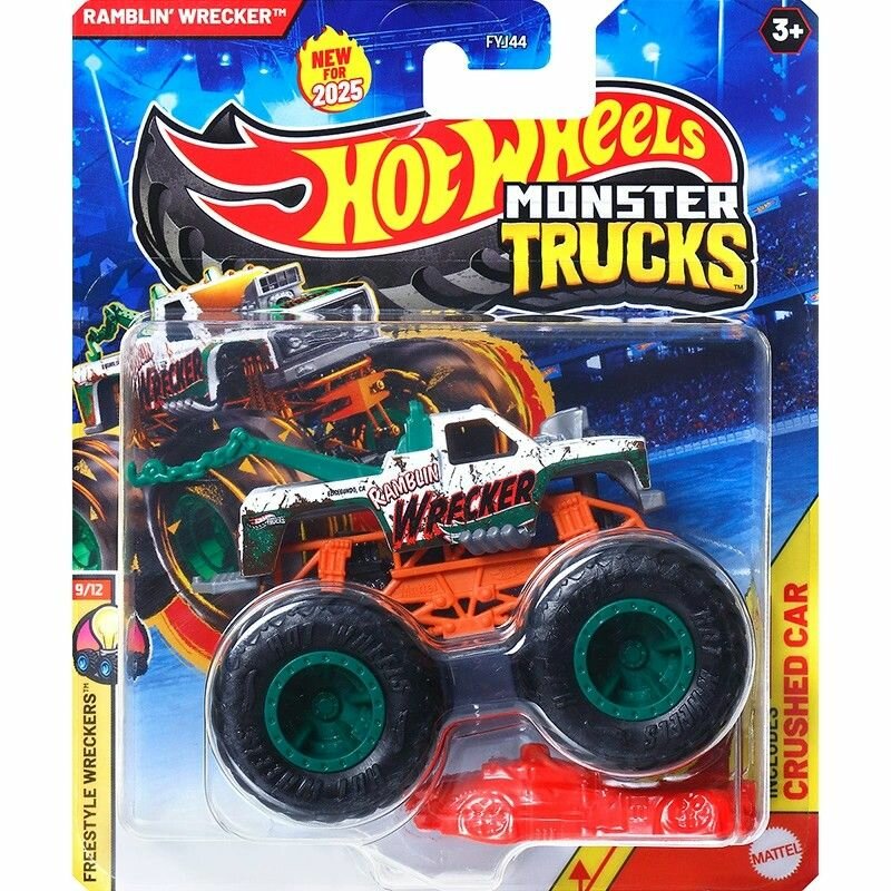 Монстр-траков Hot Wheels 1:64: Bigfoot, Gunkster, Dragonizer и другие (серия Monster Trucks, коллекционные модели)