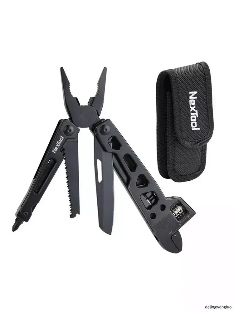 Мультитул 9 в 1 NexTool Multi-function Wrench Knife NE20145 черный — фото 1
