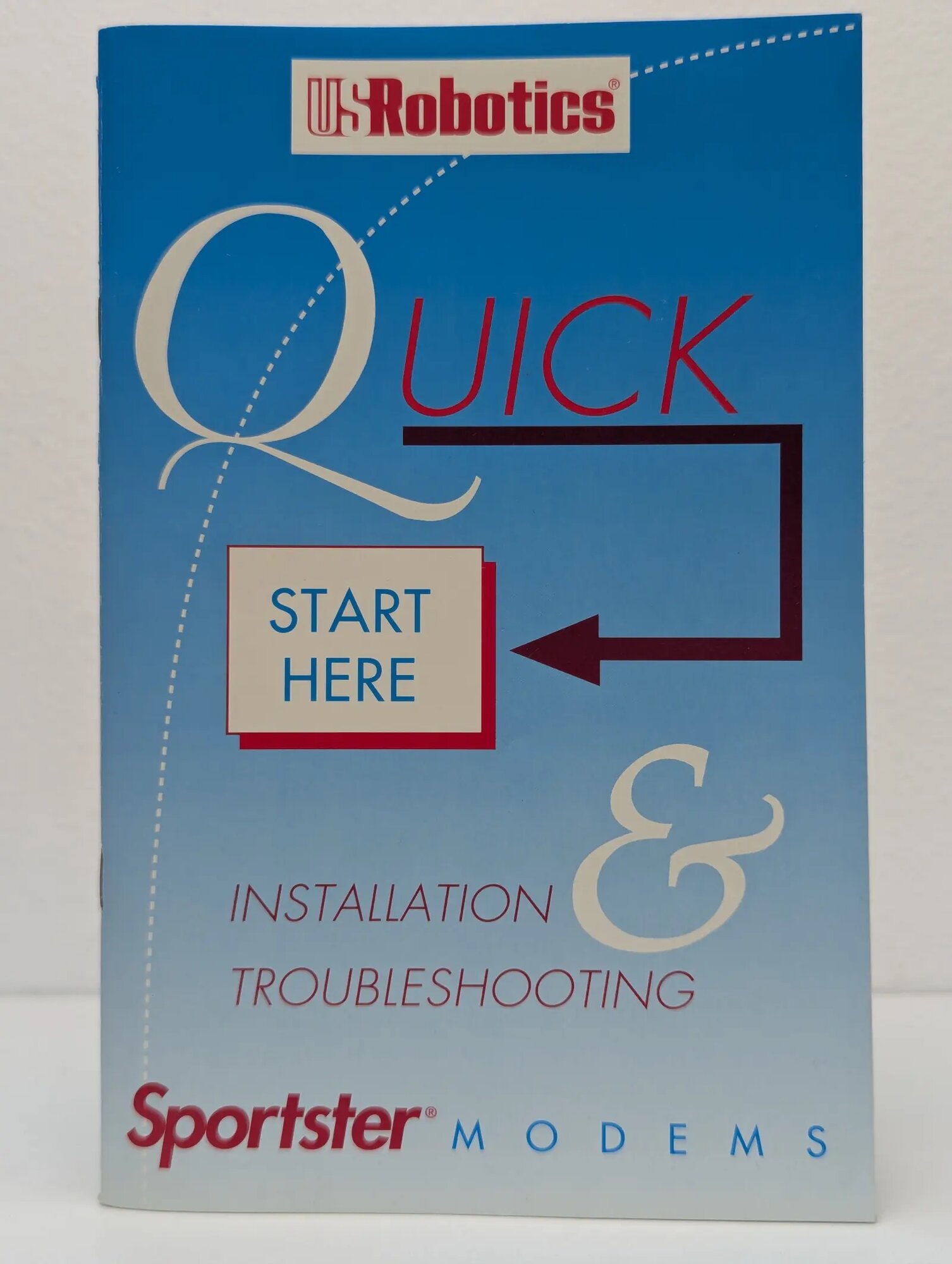 Quick Start Here. Installation and Troubleshooting for Sportster Modems Сборник 1995