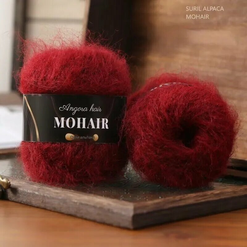 Пряжа из альпаки и мохера, для свитера ручной работы, сделай сам
