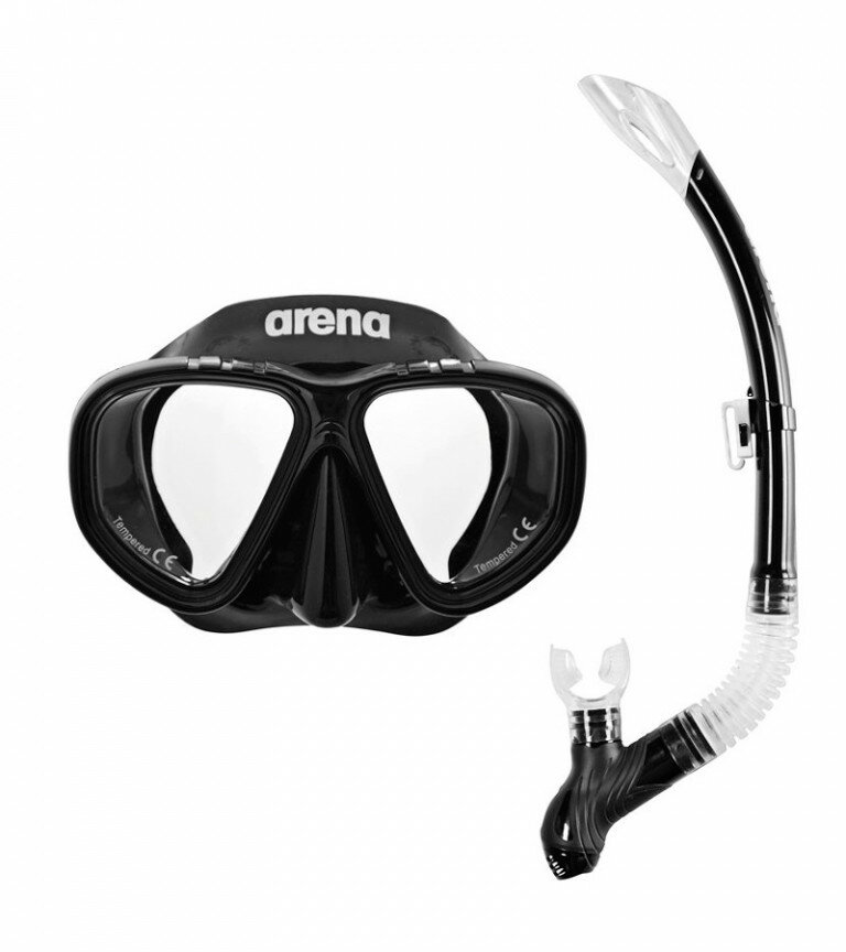 Маска и трубка Arena Premium Snorkeling Set 505 (505)