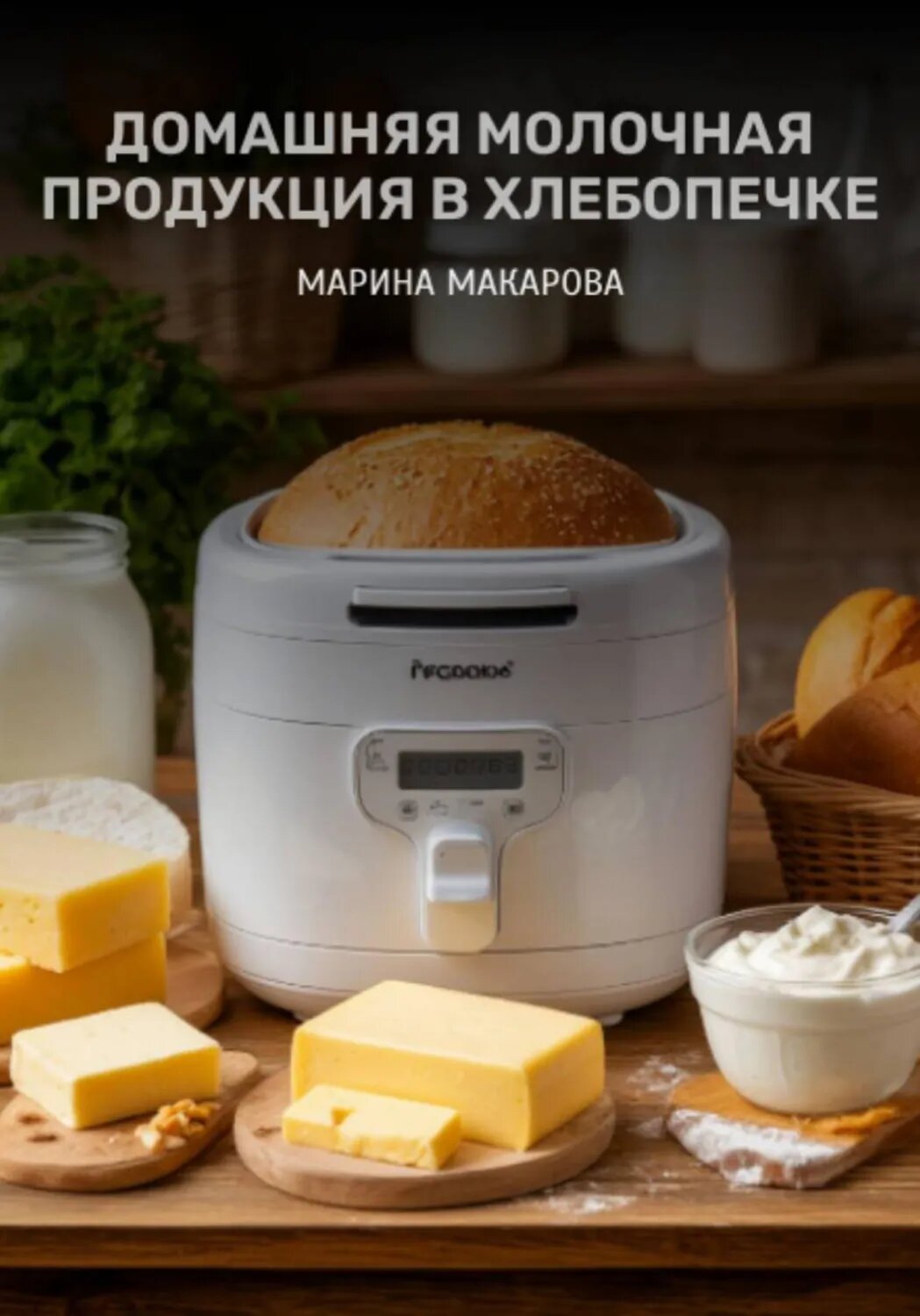 Домашняя молочная продукция в хлебопечке [Цифровая книга]