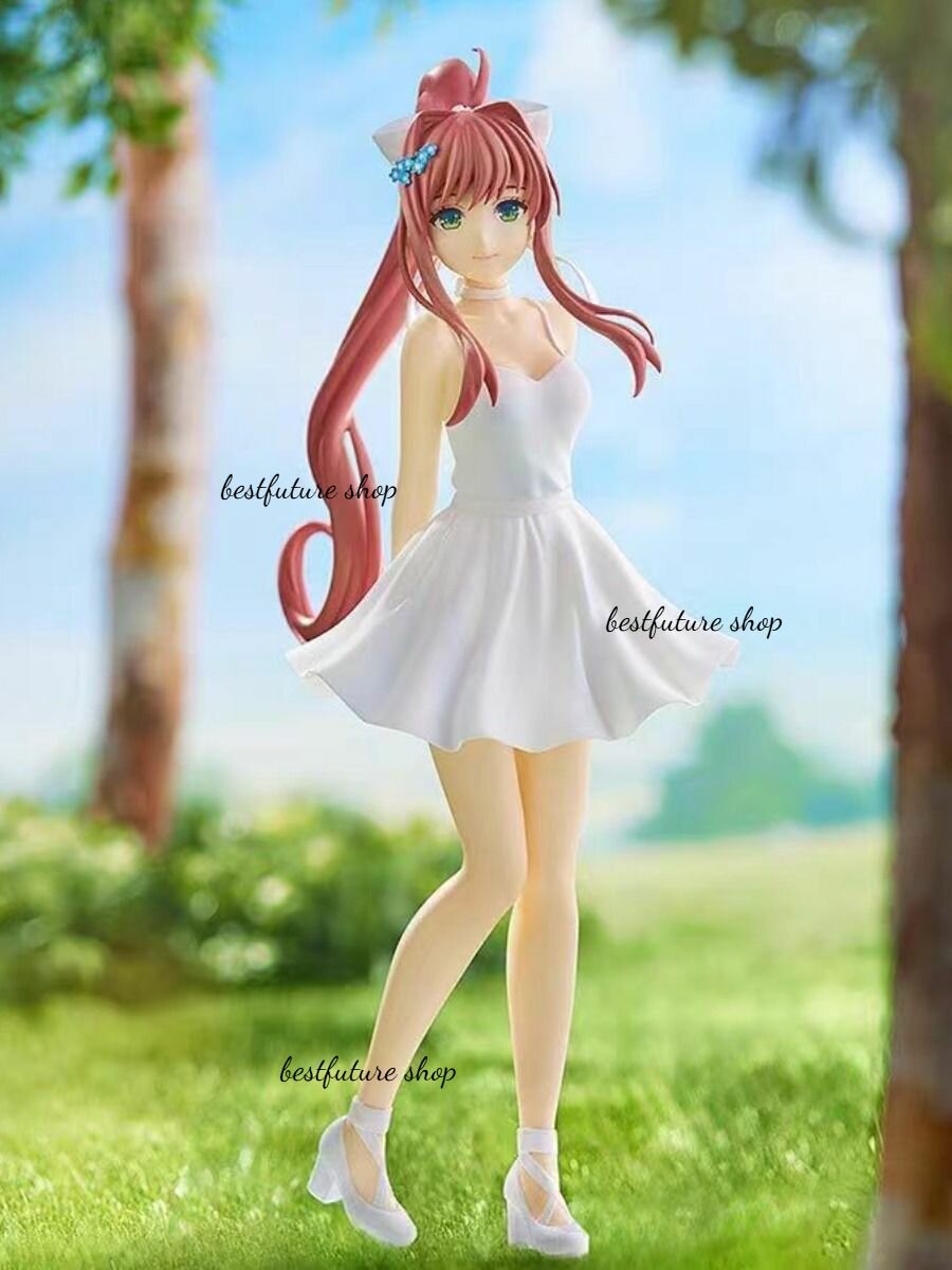 Игра Фигурка Доки Доки Литературный Клуб Моника / Doki Doki Literature Club Monika 17cm пакет
