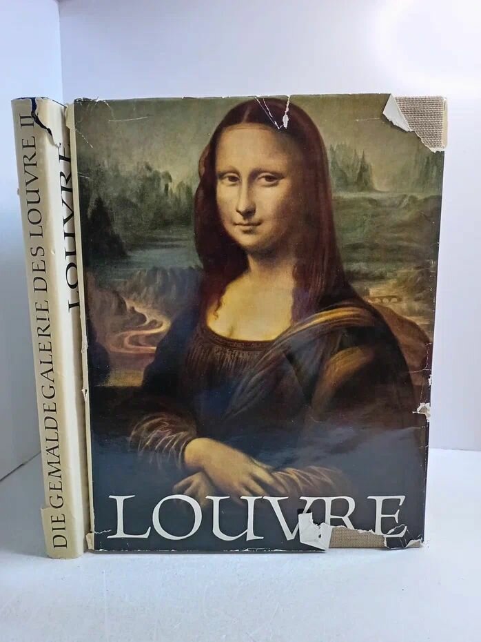 Die Gemaldegalerie des Louvre/Галерея живописи в Лувре. В 2-х томах (комплект из 2-х книг)