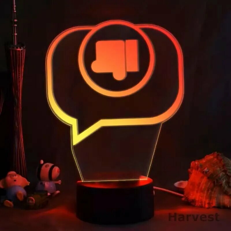 Brawl Stars 16-цветной ночник с дистанционным управлением,1,1,3, темно-бордовый