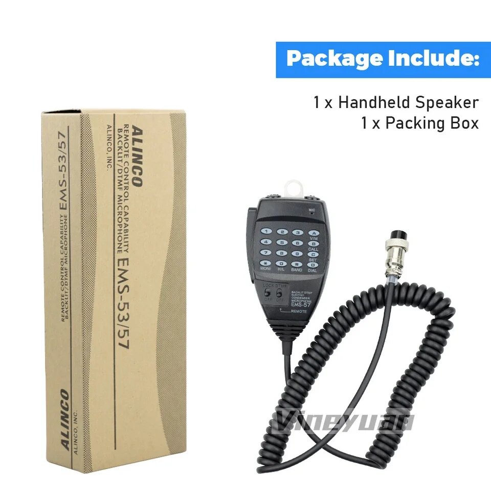 EMS-57 8-контактный ручной микрофон для Alinco
