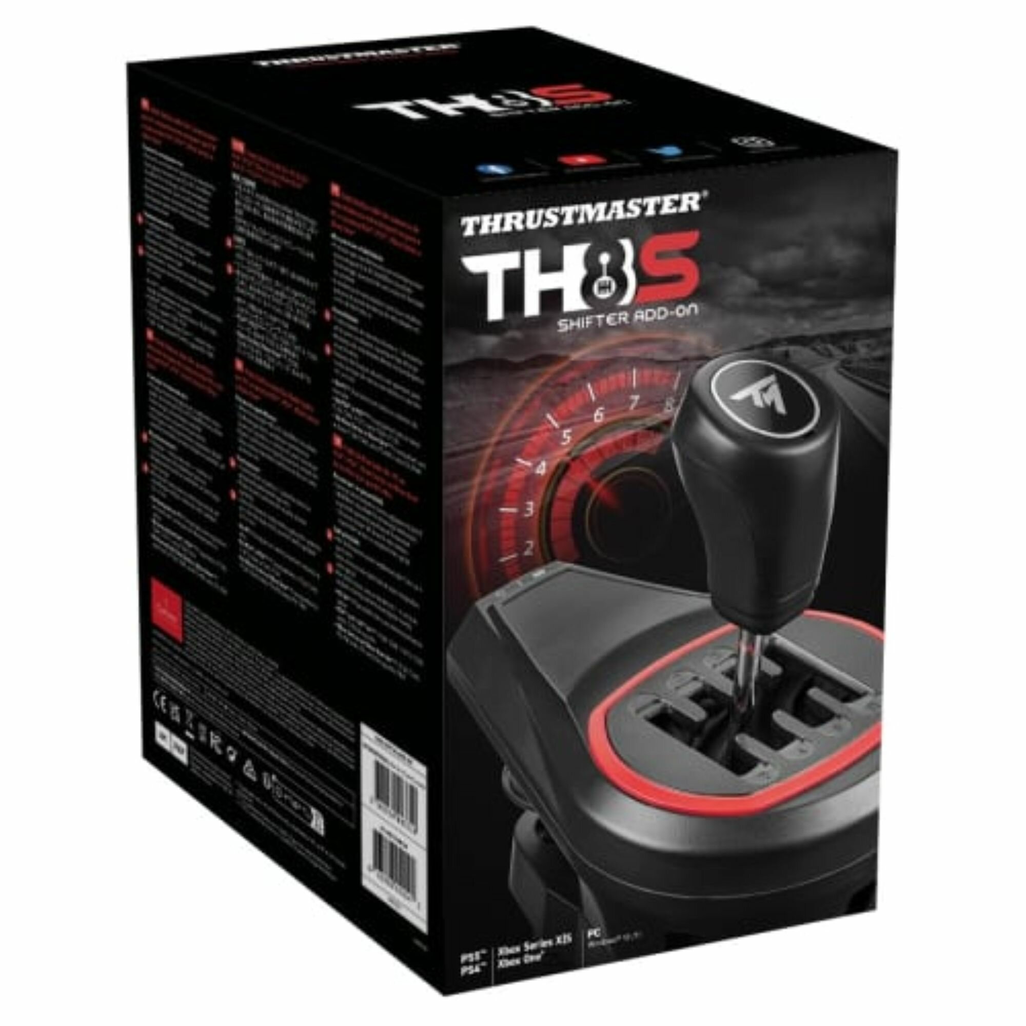 Коробка передач Thrustmaster TH8S, для PS5/PS4/Xbox One/Xbox Series, USB, черная