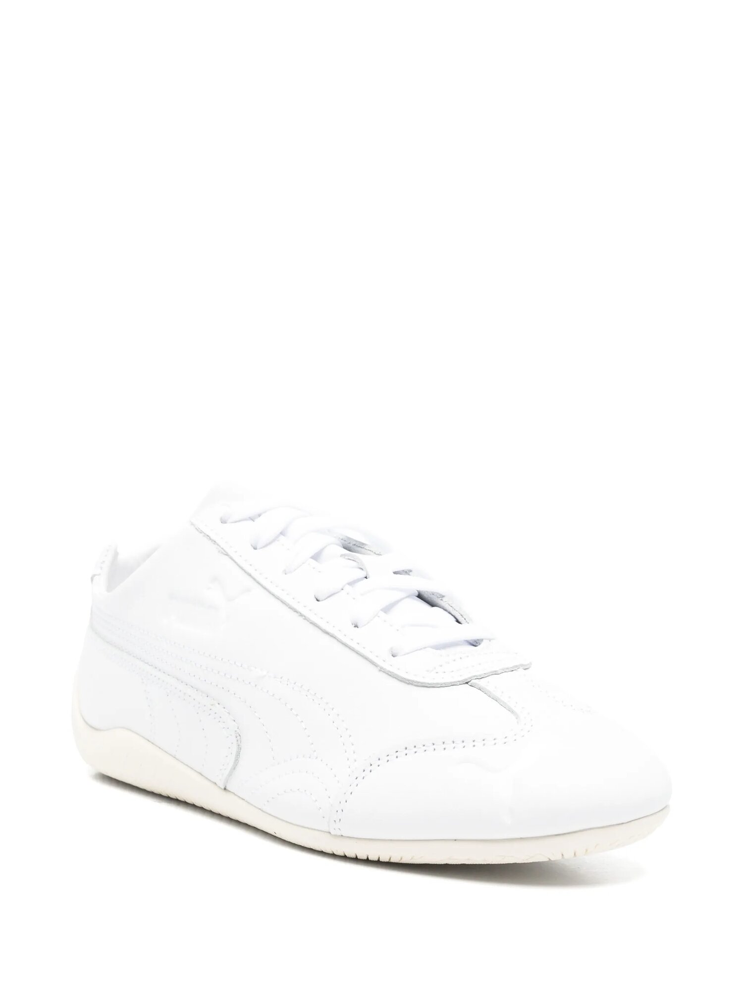 Кроссовки PUMA Logo-debossed sneakers, размер 5 US, white — фото 1