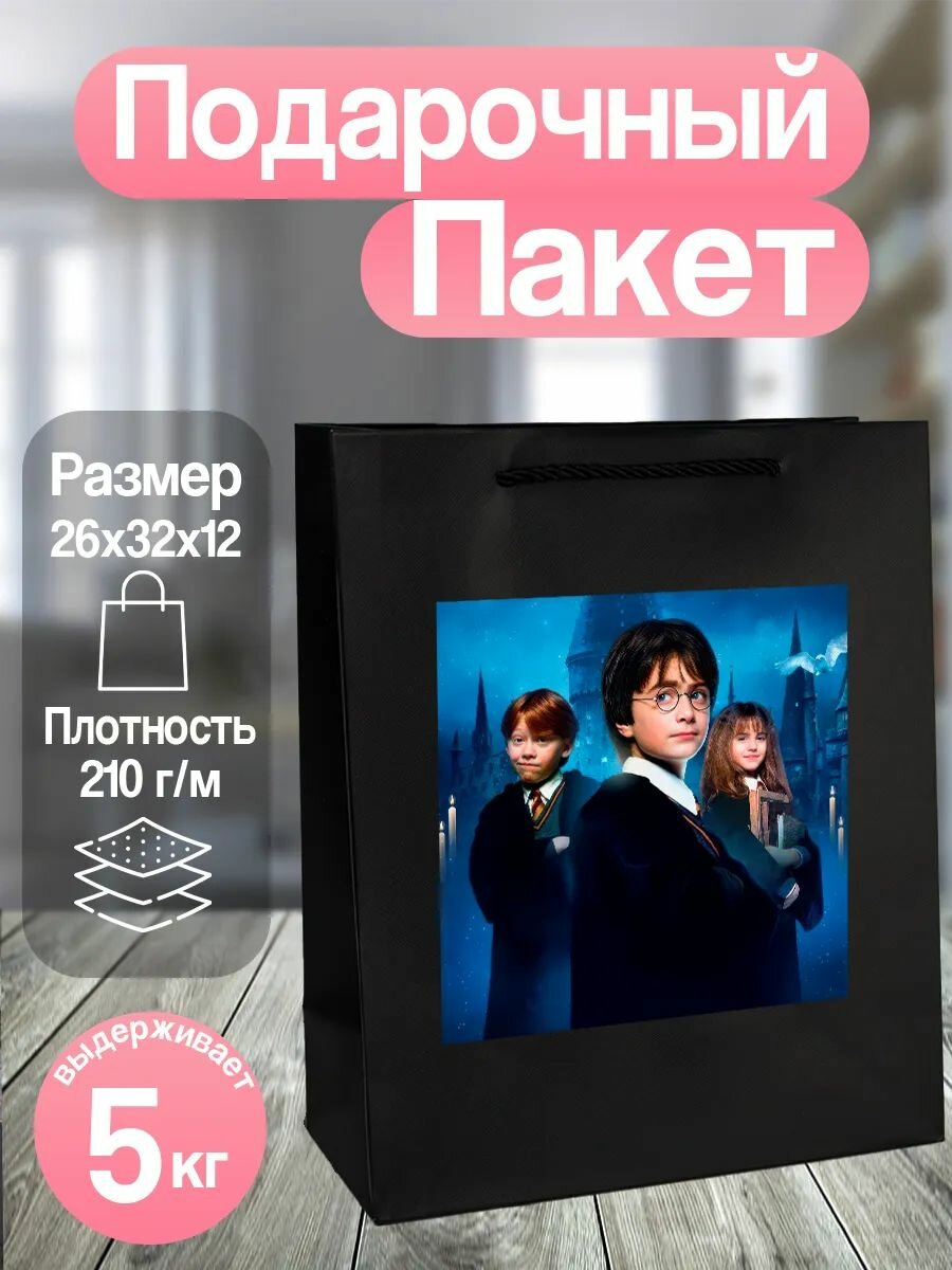Пакет подарочный Гарри Потер