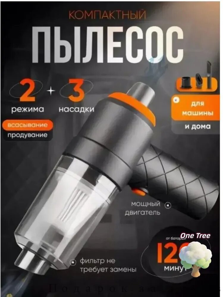 Портативный беспроводной пылесос для автомобиля и дома, мощный мини-пылесос для уборки шерсти домашних животных