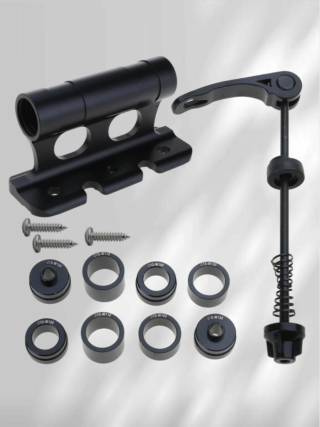 Крепление для вилки велосипеда на рейлинги, Черный