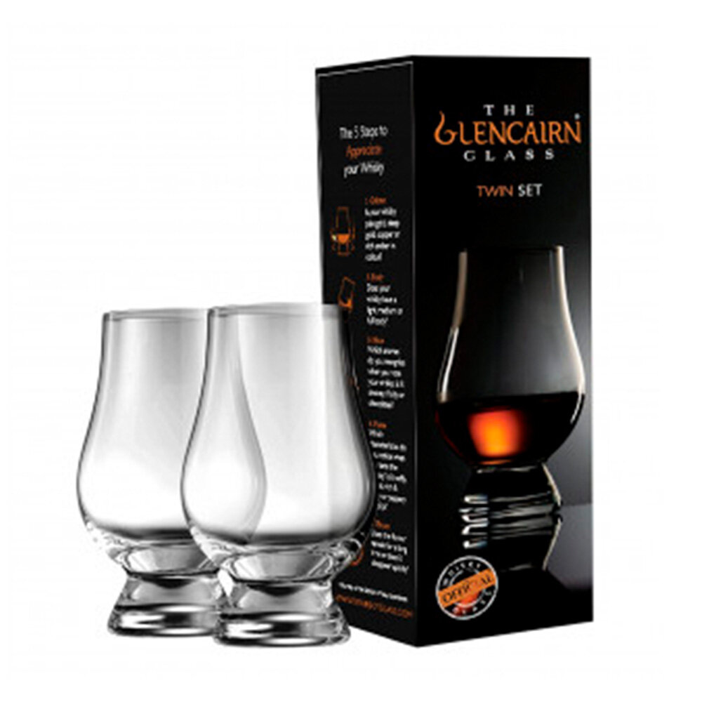 Набор из 2 бокалов для крепких напитков Glencairn Twin в п/у