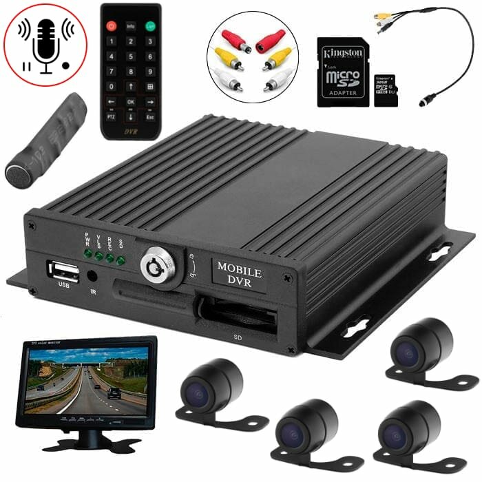 Комплект видеонаблюдения для авто Proline KIT-9504S-MN-64