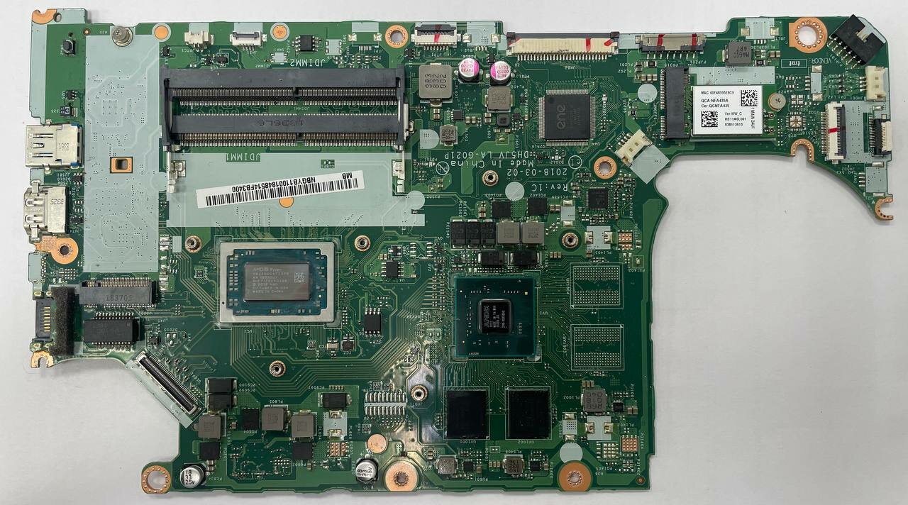 LA-G021P Материнская плата Acer A315-41G NB. GYB11.001