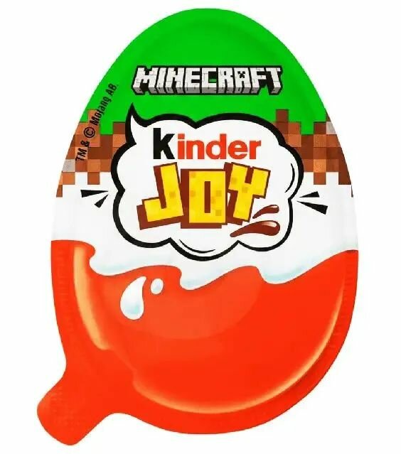 Kinder Joy Minecraft 20г 2шт