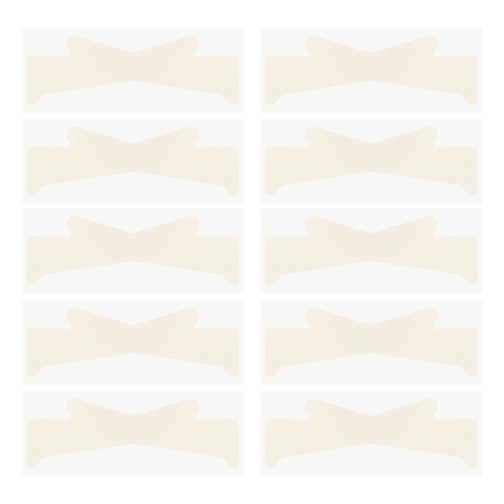 Невидимые полиэтиленовые полоски для подтяжки лица и шеи, укрепляющие пластыри, Прозрачные клейкие средства по уходу за кожей