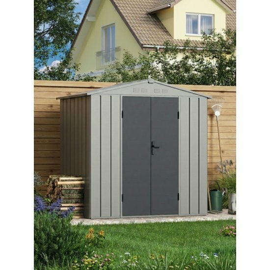 Хозблок металлический Klesto сборный, для дачи и хранения инструментов MS-182 Premium