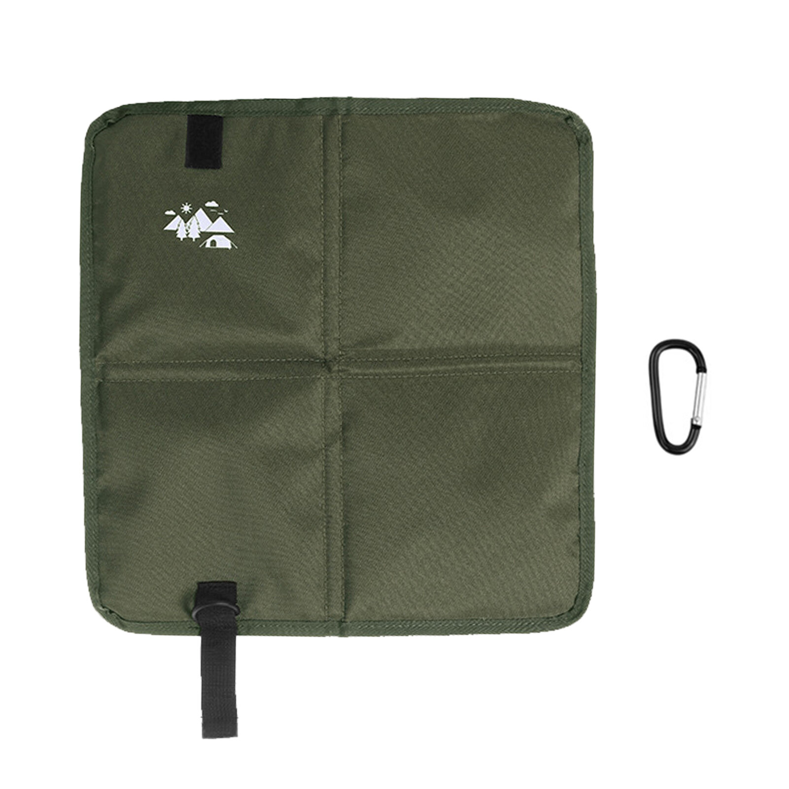 Коврик Для Сидения Компактный Непромокаемый Открытый Складной Коврик Для Кемпинга Легкий 85 г с Сумкой Для Переноски Коврик Для Сидения Зеленый