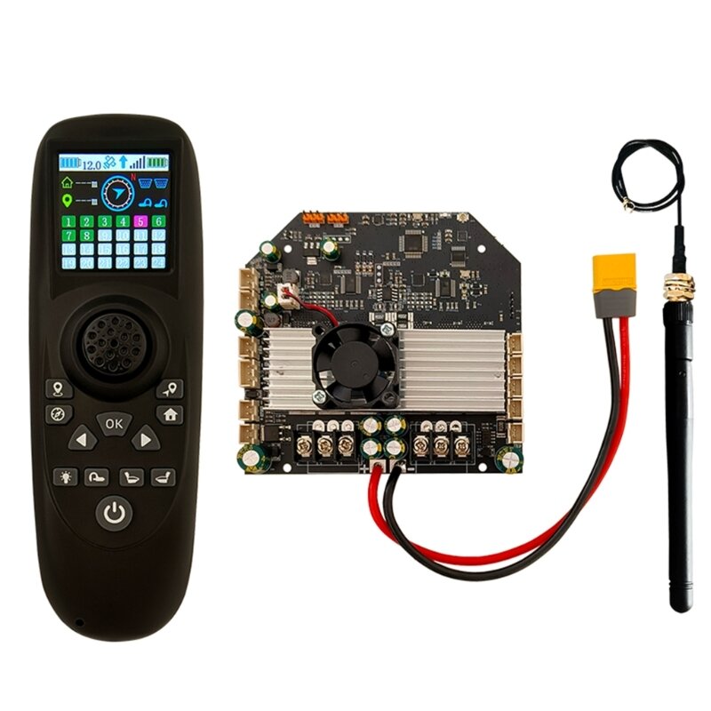 RXG10 TXG4 Цветной Экранный дисплей 8V 12V 24V Dragnet Мощность Траулера Пульт Дистанционного Управления Материнская Плата Замена Платы Приемника