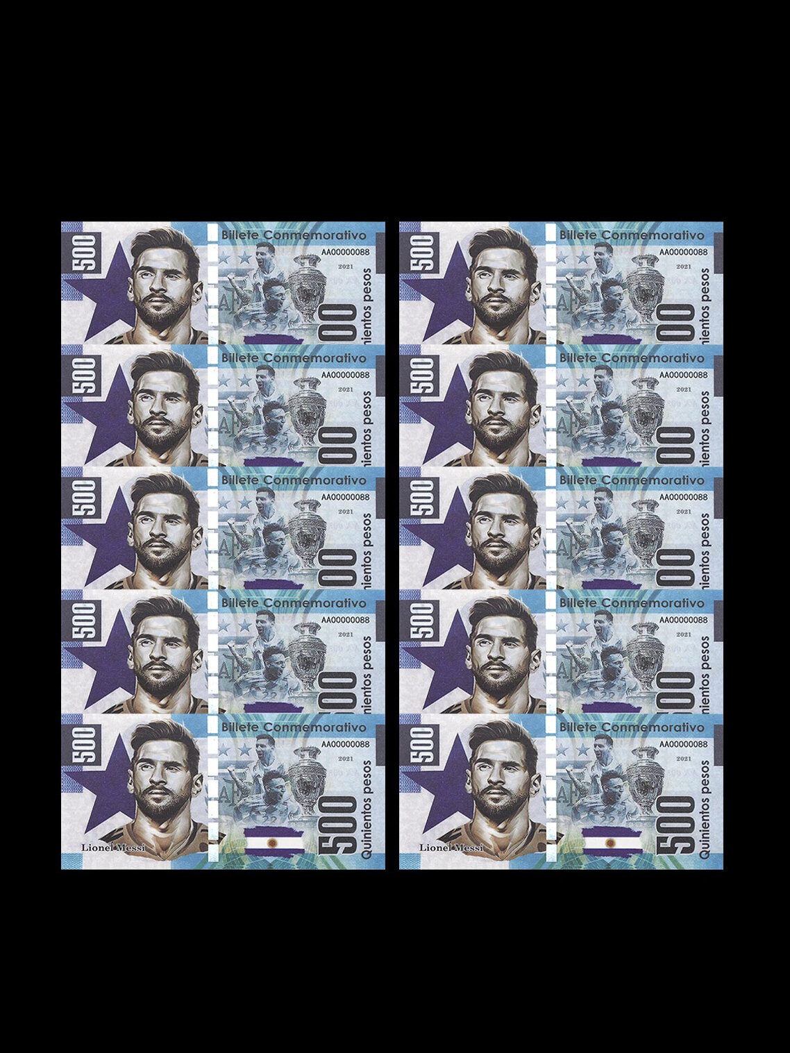 Банкноты сувенирные