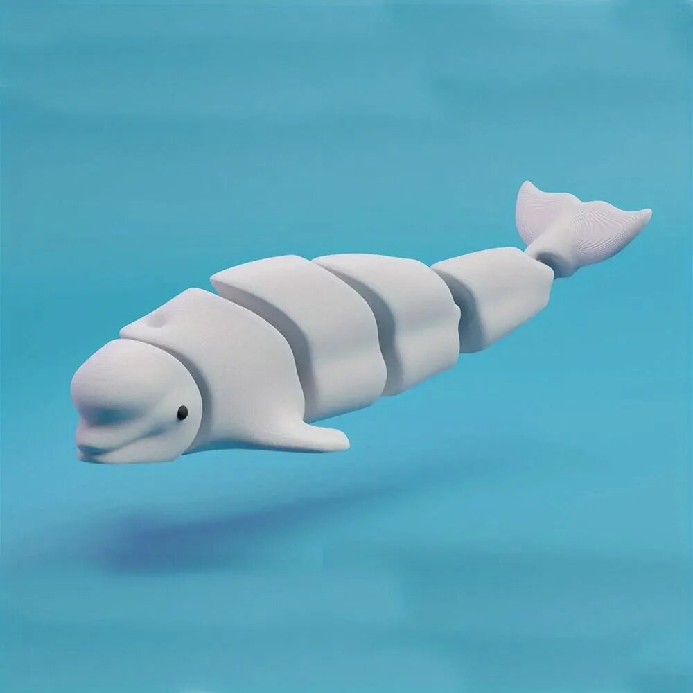 3D-печатные статуи морских животных касатка, белуха, большая белая акула, тюлень, китовая акула для украшения помещений и улицы
