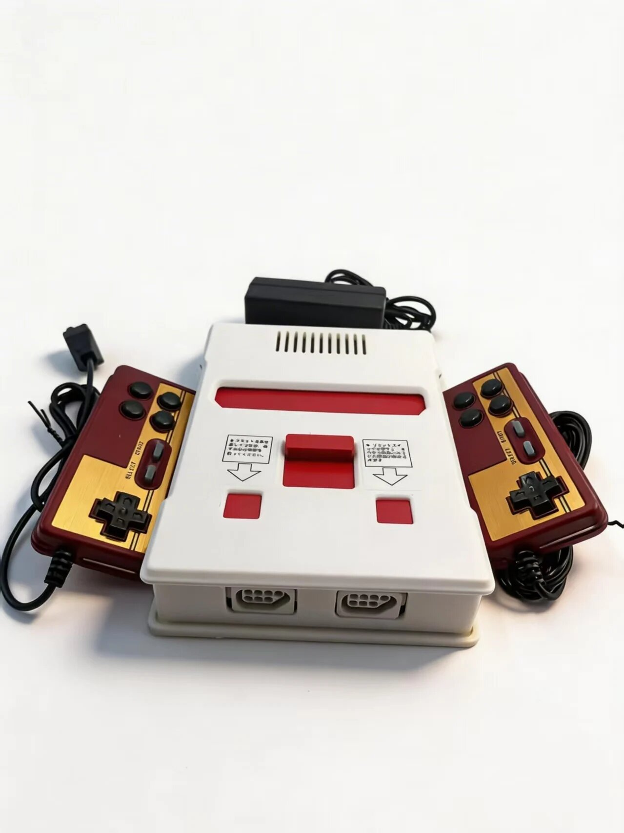 Игровая консоль Qing Ling NesRGB FC HDMI VGA S-Video AV Европейская вилка (EU Plug), 3D Red Dendy