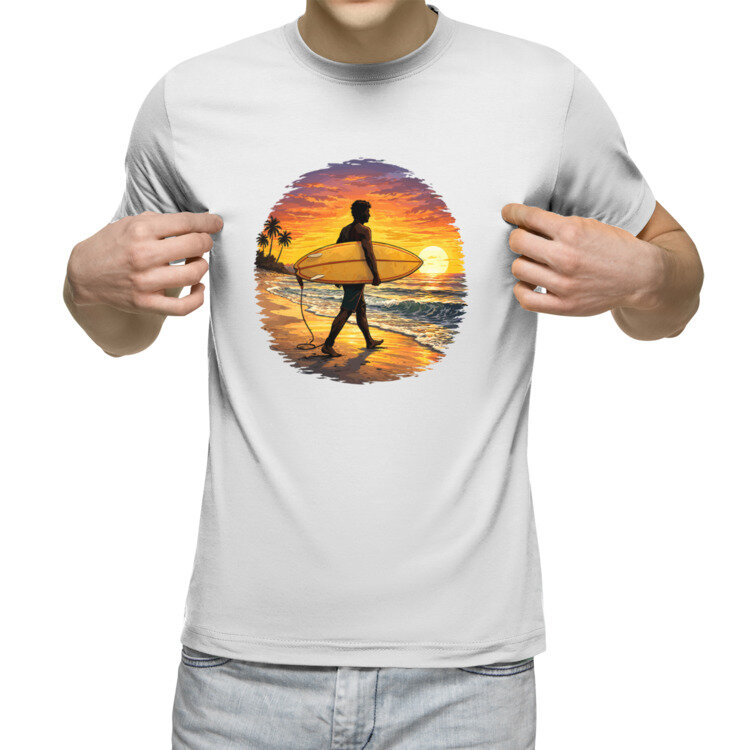 Футболка для плавания