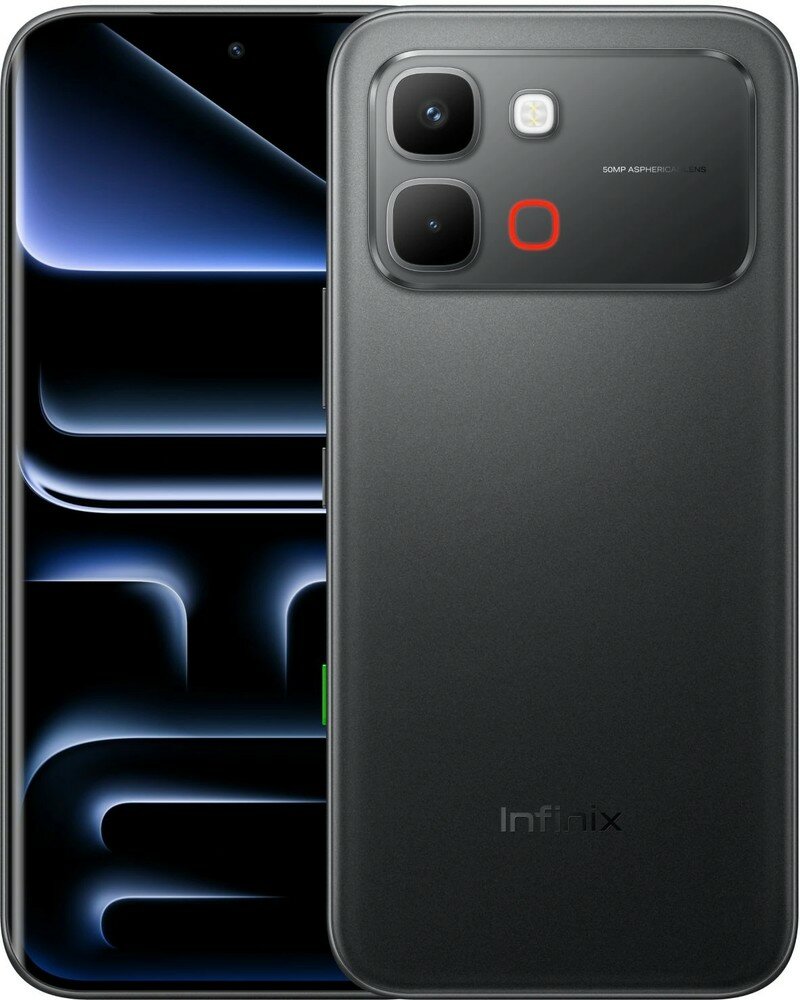 6.78" Смартфон INFINIX Note Edge 8/256Gb, X6887, NFC, AMOLED, 120Гц, 6150мAч, черный