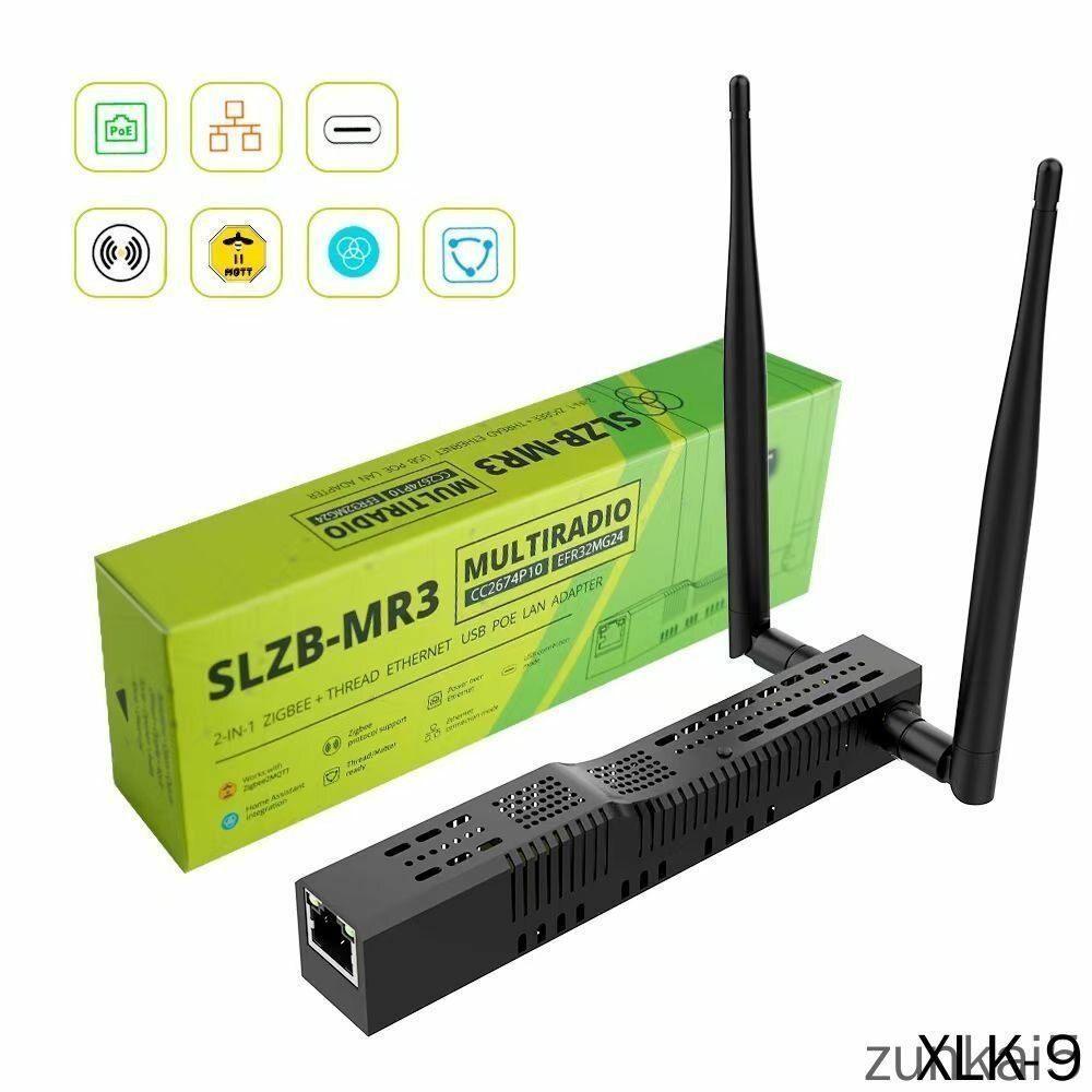 SMLIGHT SLZB-MR3 Шлюз-координатор Zigbee 3.0 с поддержкой Ethernet, USB и Wi-Fi