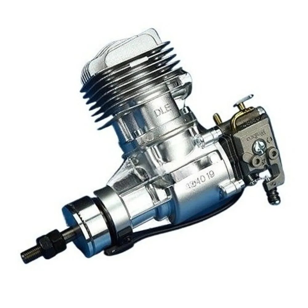 Двигатель DLE20 20CC, миниатюрная модель, двухтактный, одноцилиндровый, с боковым выхлопом, воздушным охлаждением, ручным запуском, объем двигателя [указать объем двигателя, если известен, иначе убрать]