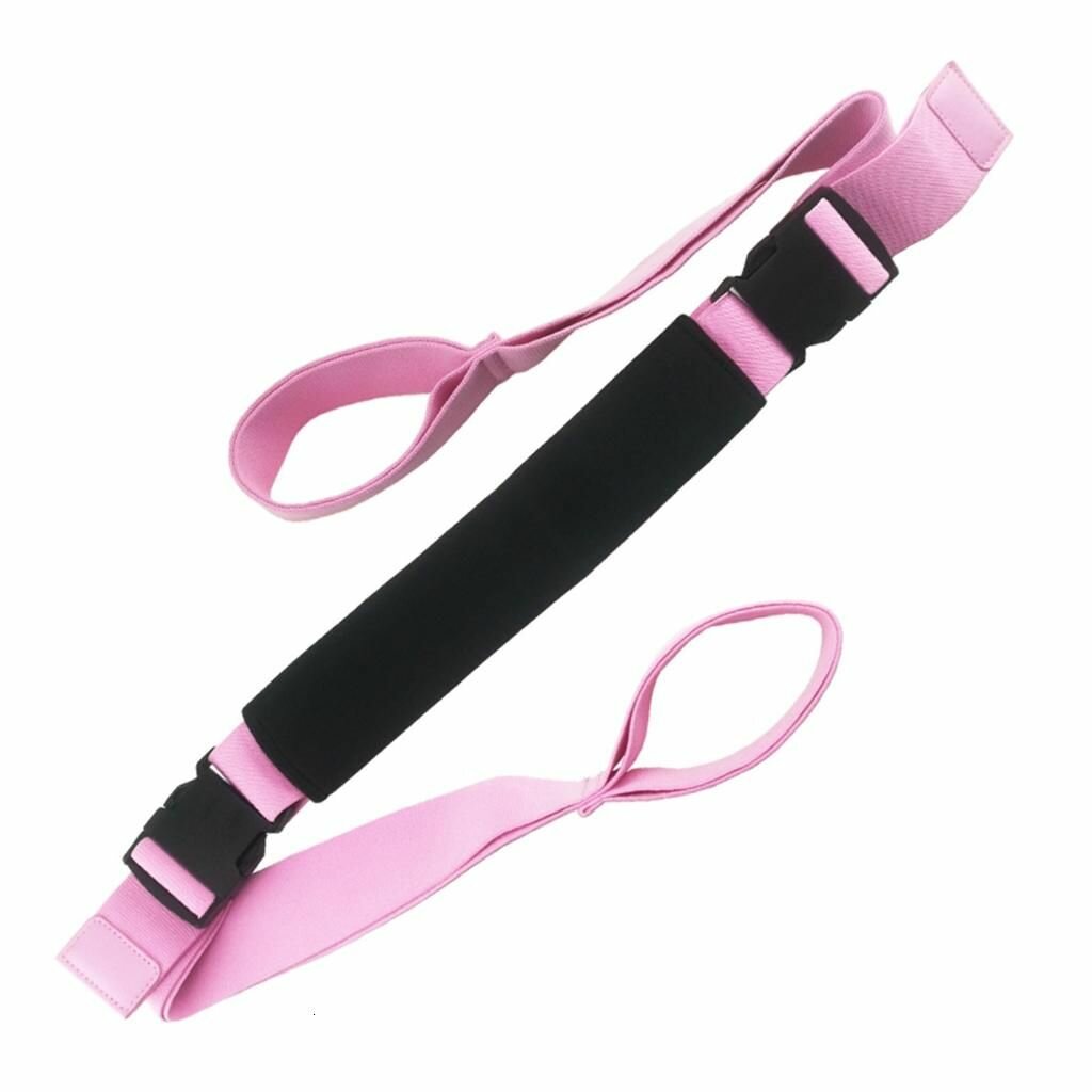 Эластичная лента для йоги и пилатеса, Розовый