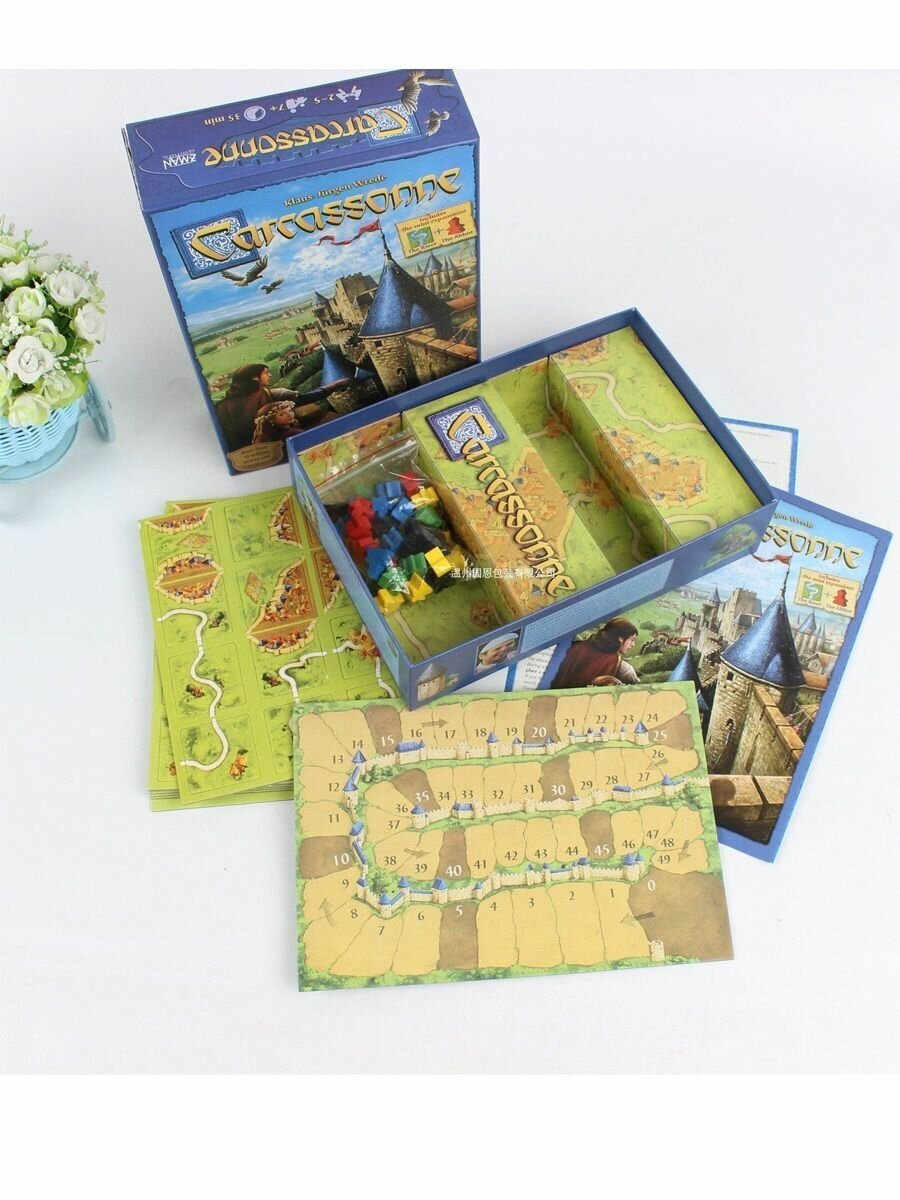 Королевский подарок, настольная игра Каркассон эксклюзивный