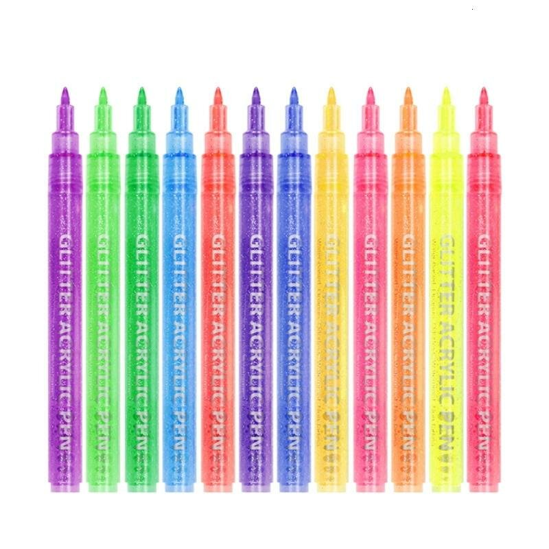 Блестящий акриловый маркер