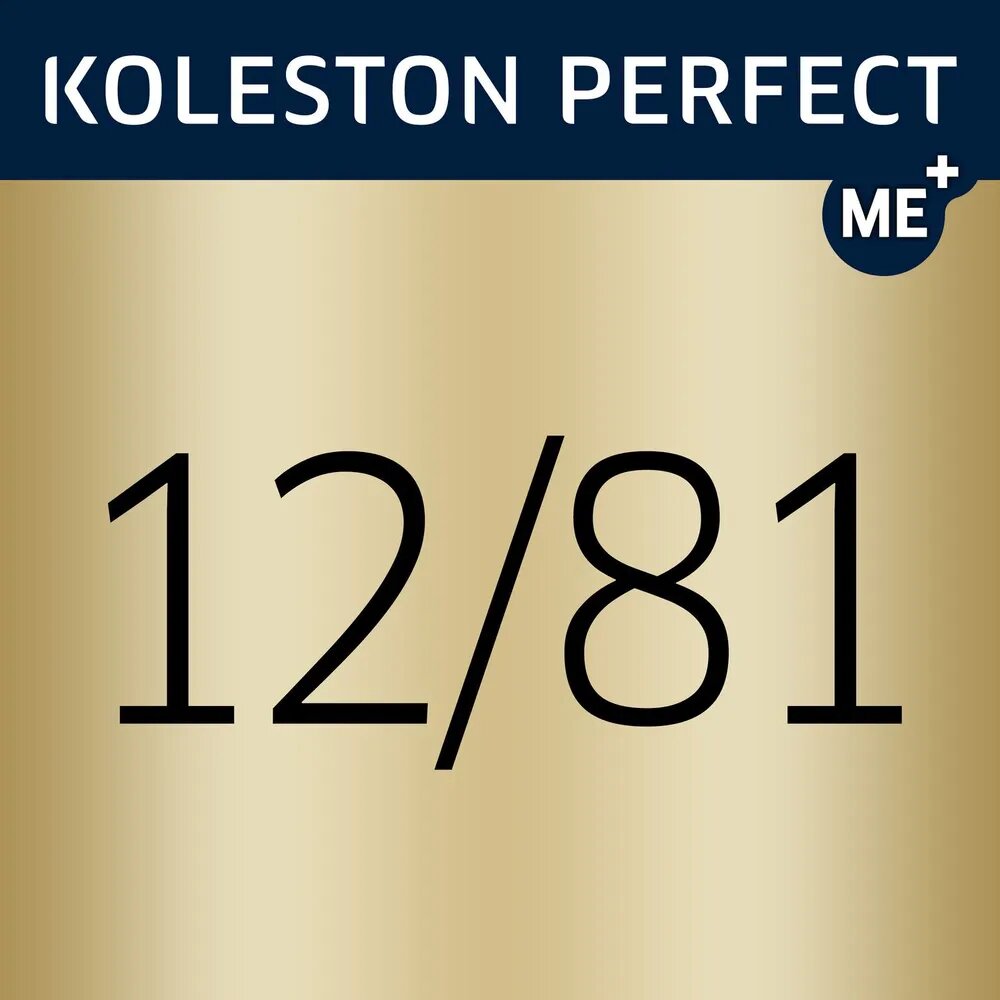 Крем-краска Wella Professionals Koleston Perfect Me+ для волос , 12/81 Белое золото , 60 мл
