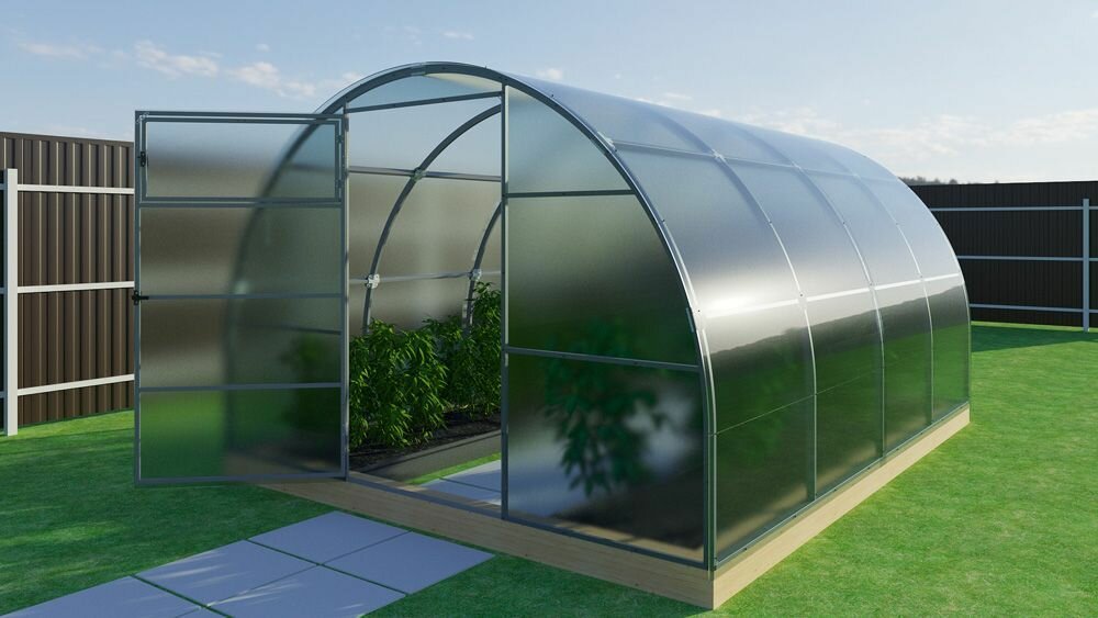 Теплица арочная 3Х4 профиль 25Х25